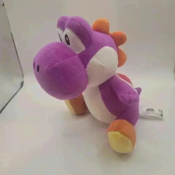 Nintendo | Toys | 28 Super Mario Bros Yoshi 8 Plush Purple Nintendo ...